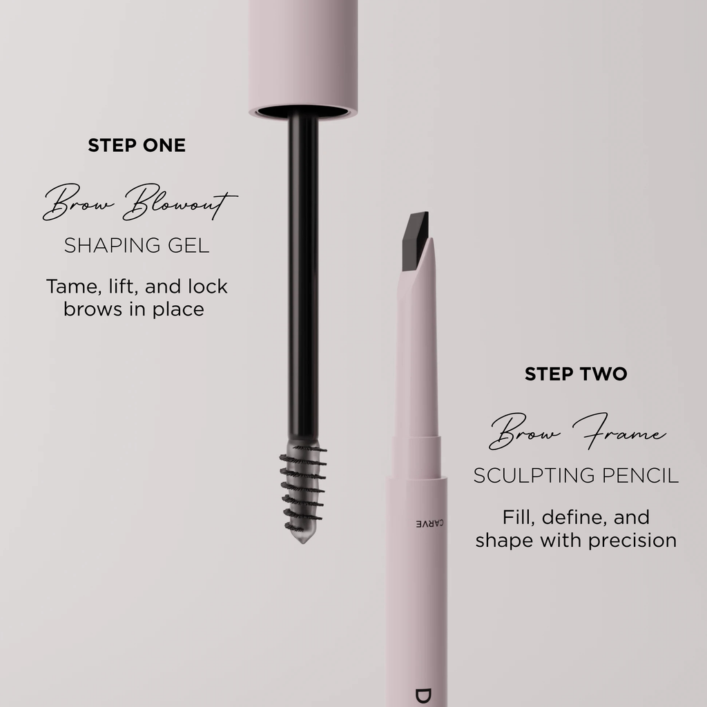 Eyebrow Frame Pencil & Brow Blowout Shaping Gel Bundle – Dominique